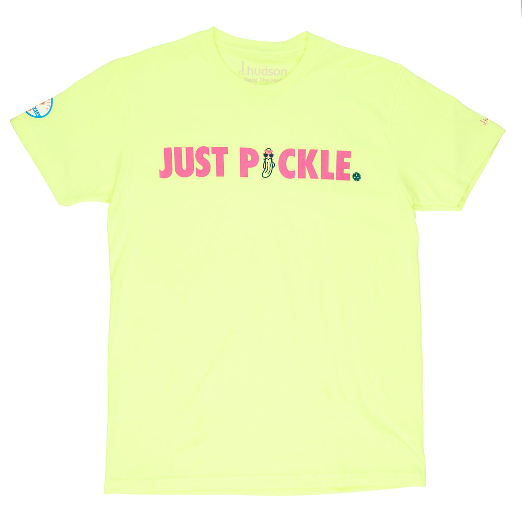 CPB Just Pickle Tee (Neon Yellow)