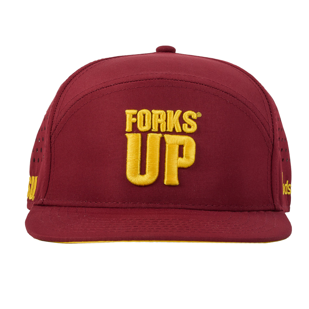 ASU | Forks Up 5 Panel Crossbar | D. Hudson Crossbar Hat