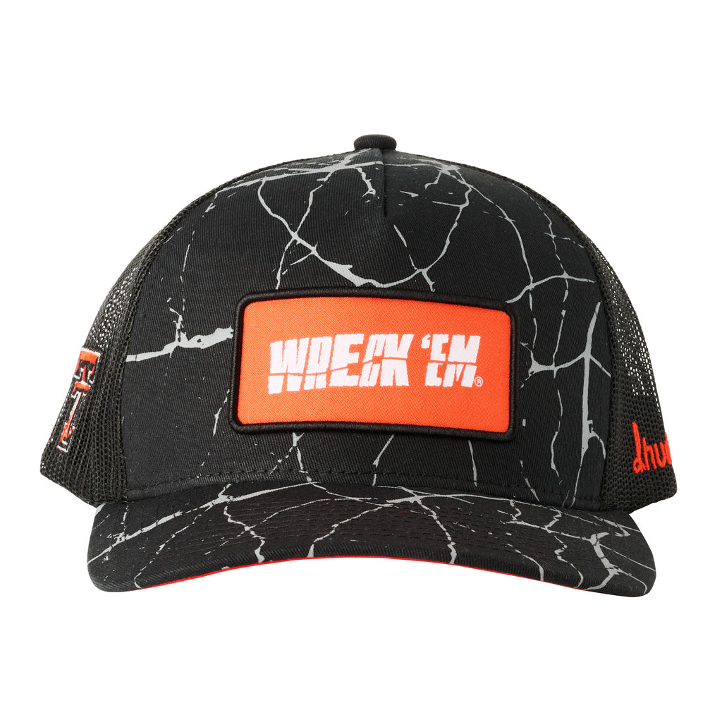 Texas Tech Hats - 5P Trucker Mesh "Wreck 'Em" by d.hudson