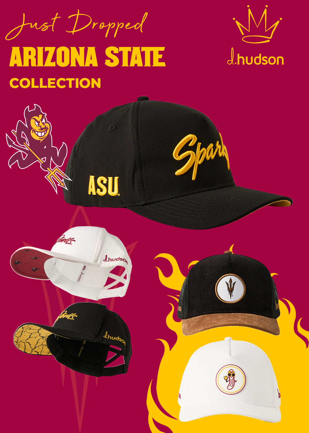 The King of Headwear | d.hudson Golfwear | Hats